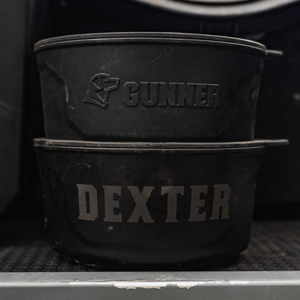 GUNNER DOG BOWL - BLACK