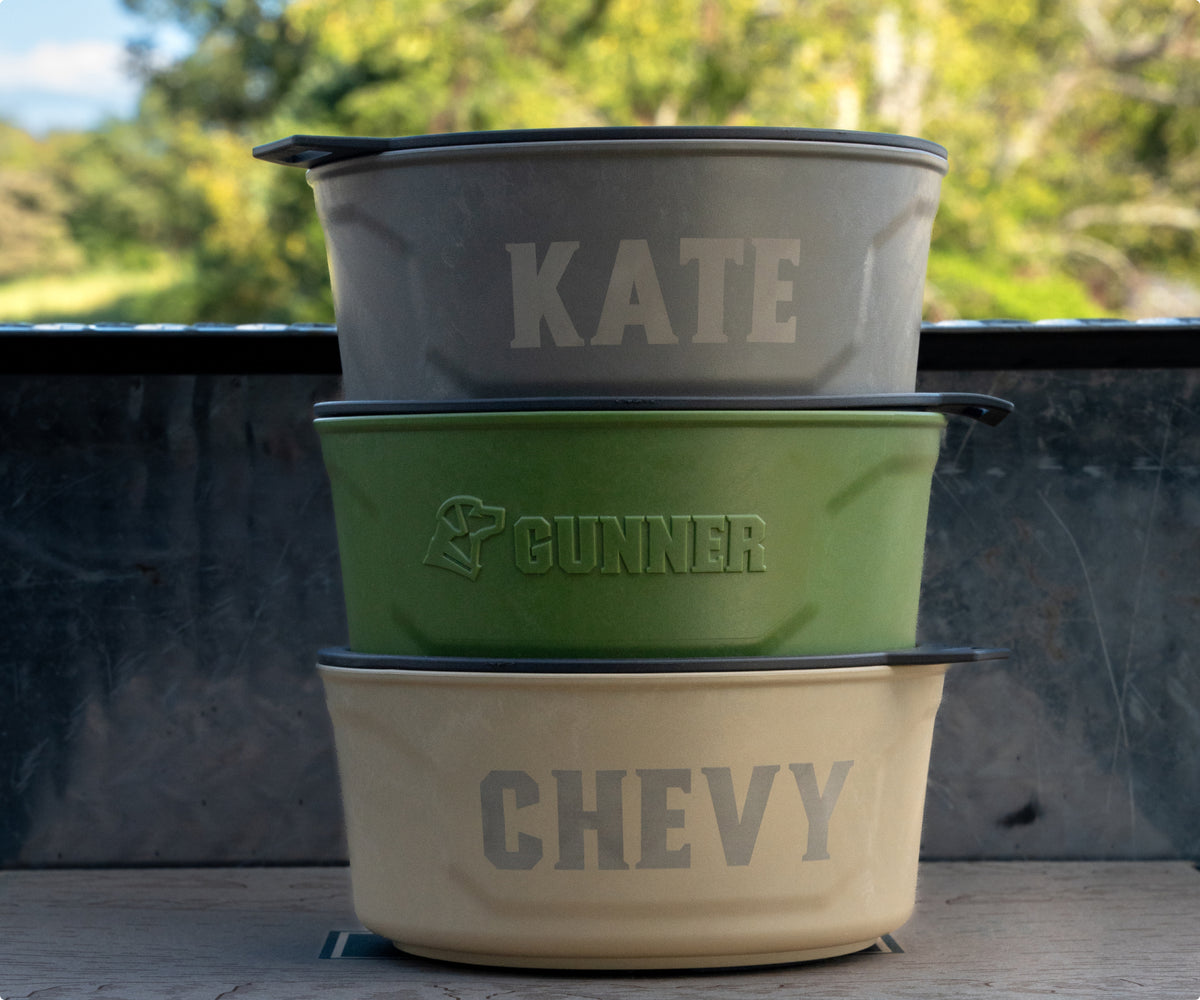 GUNNER Dog Bowl | Food and Water | GUNNER Kennels